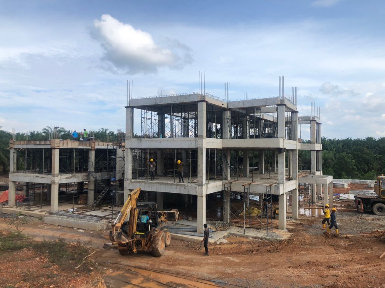 Pembinaan Kuarters KK7 Aring, Gua Musang, Kelantan Darul Naim