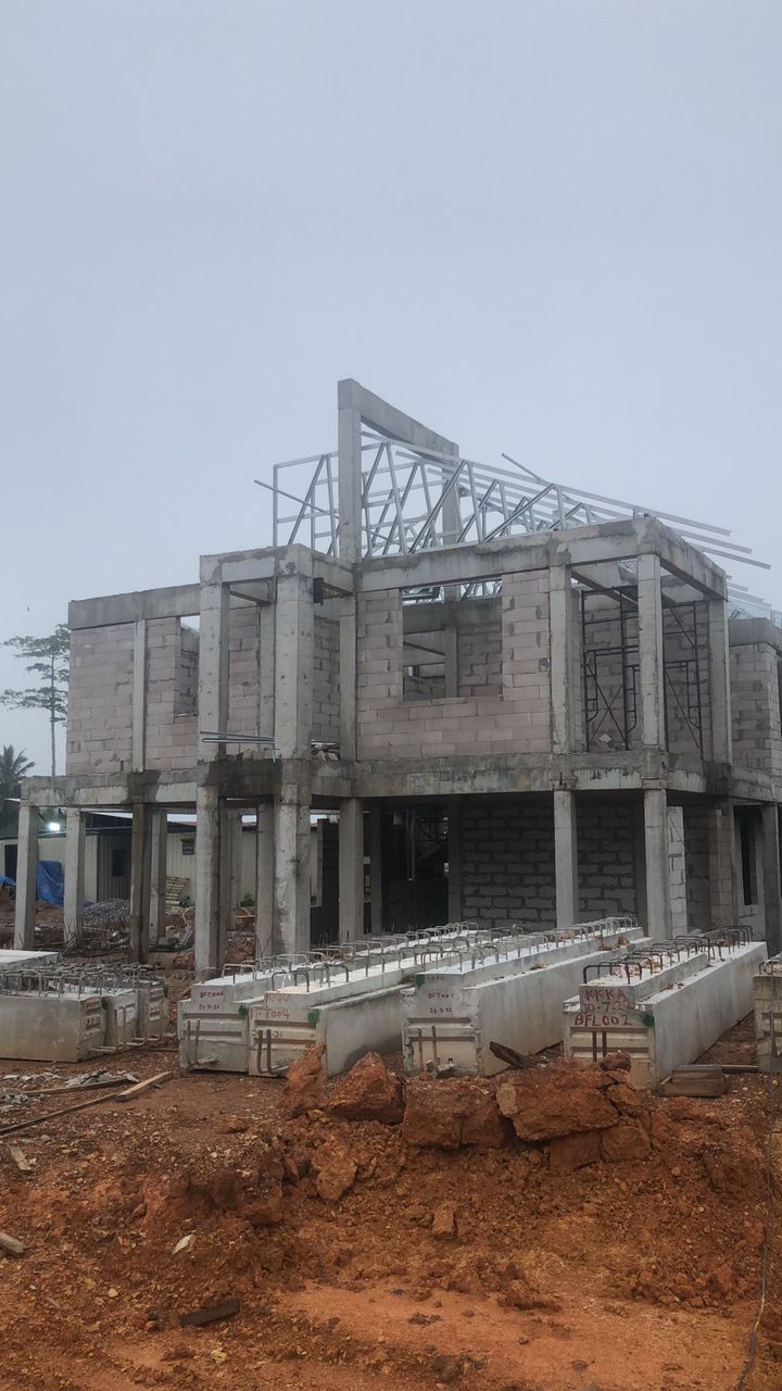 Pembinaan Kuarters KK7 Aring, Gua Musang, Kelantan Darul Naim