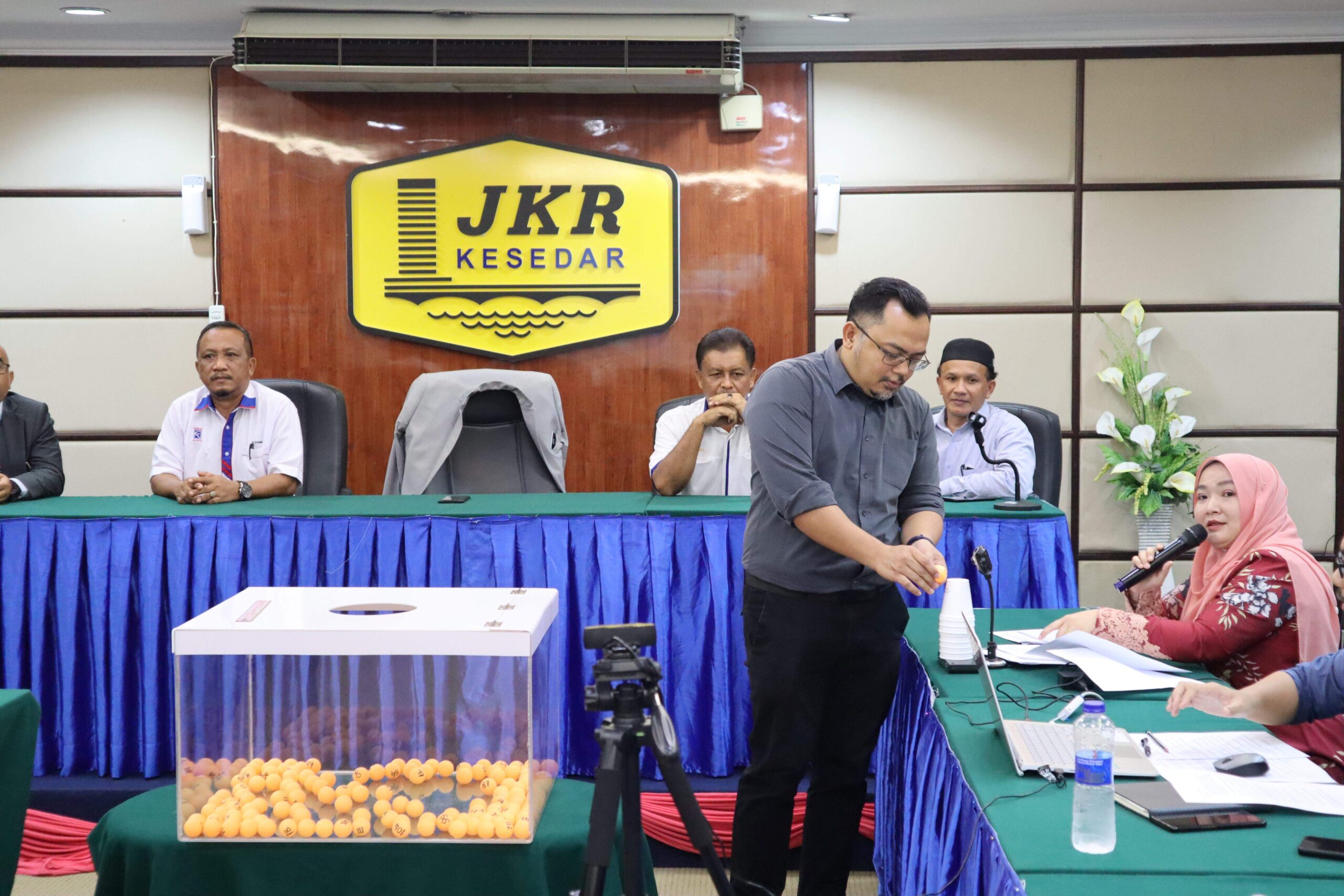 CABUTAN KERJA-KERJA UNDI SECARA DALAM TALIAN BIL.1/2023 JKR KESEDAR